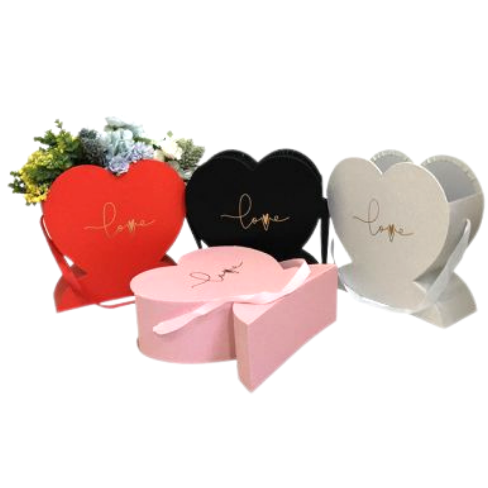 Unique Heart Shaped Box – Variety of Colors – Unikpackaging