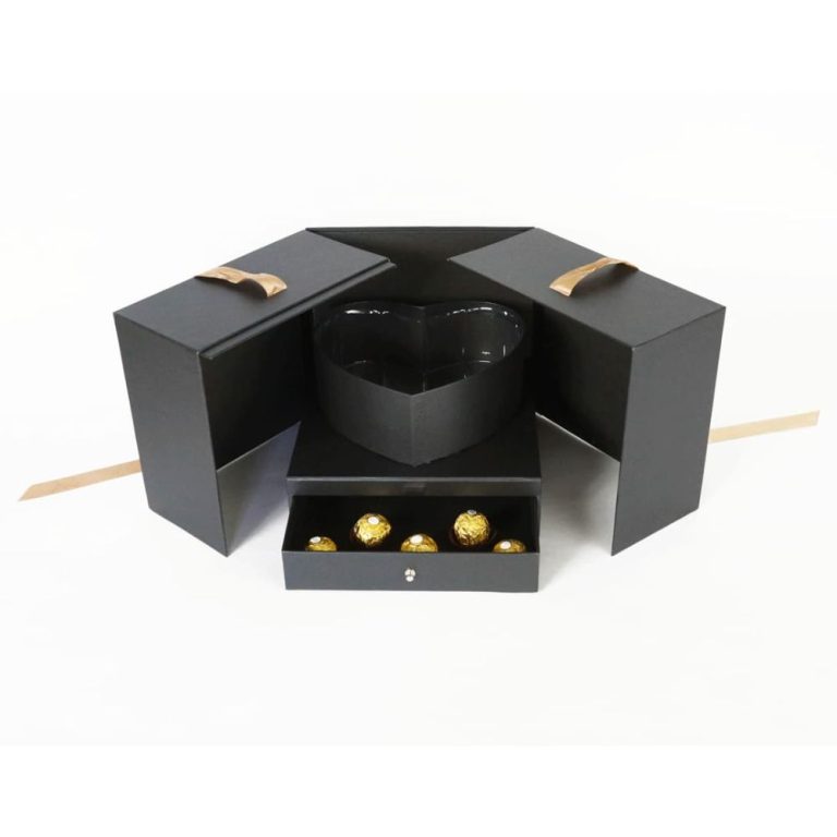 Large Square Surprise Flower Box - Various Colors | W7777 | UnikPackaging