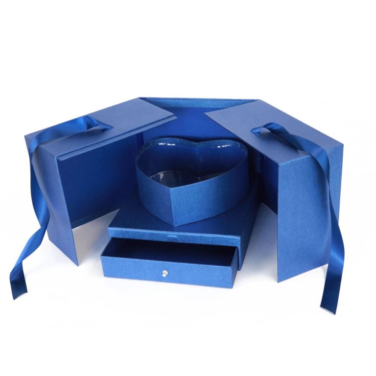 Large Square Surprise Flower Box - Various Colors | W7777 | UnikPackaging